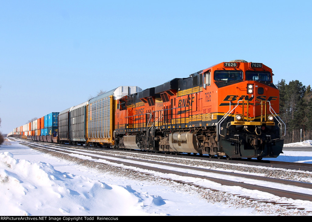BNSF 7626